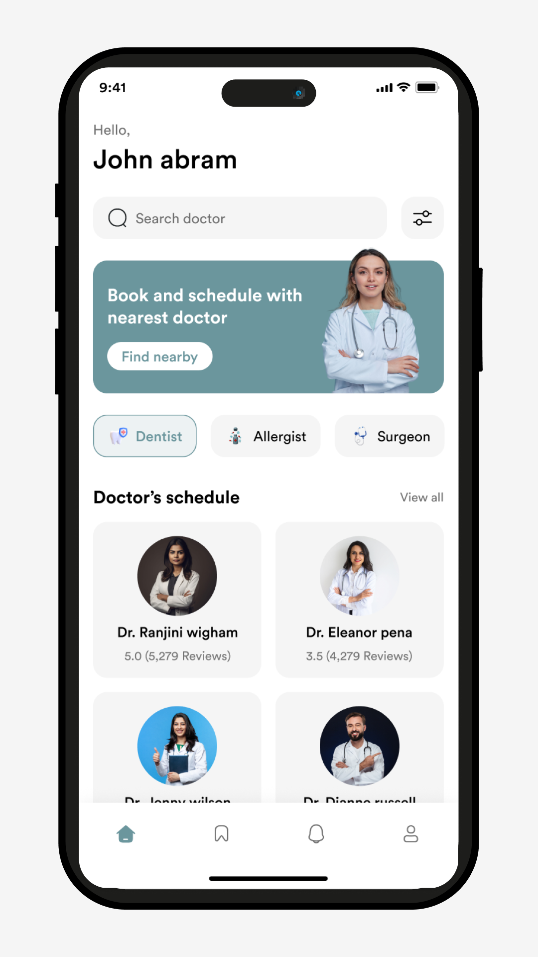 Flutter Doctor App Flutter Doctor App